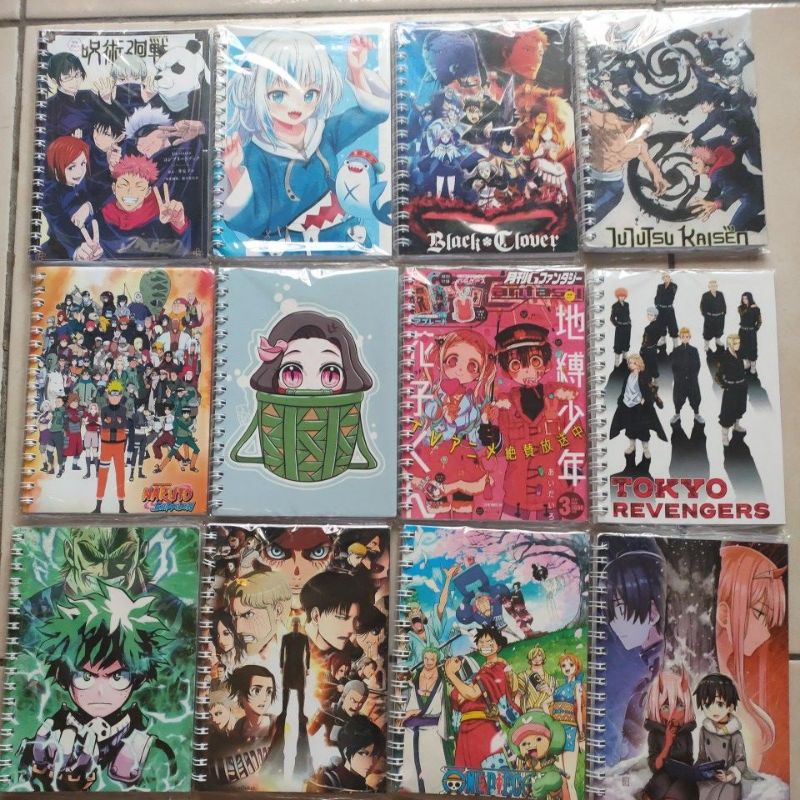 Jual NOTEBOOK ANIME A6 | Shopee Indonesia