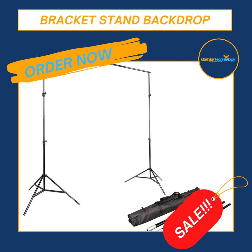 Jual Bracket Stand 3M Untuk Backdrop Foto Studio | Shopee Indonesia