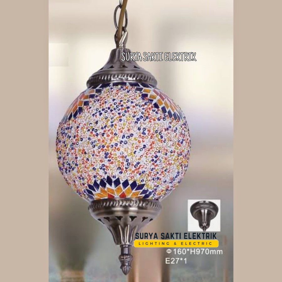 Jual LAMPU GANTUNG ARAB PERSIA MORROCO MEWAH TIPE B HIAS RUANG TAMU ...