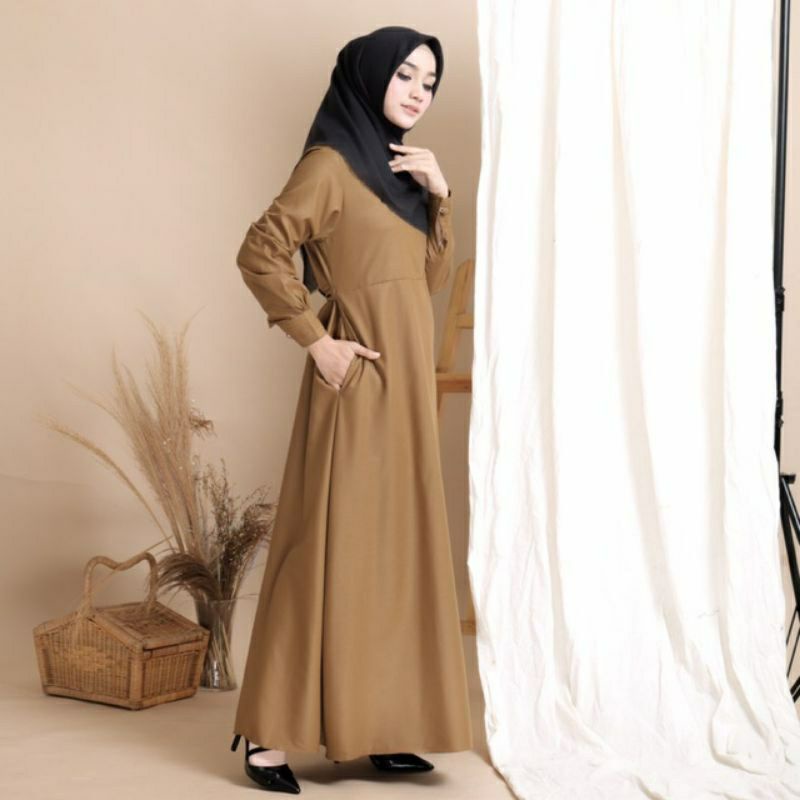Jual Gamis Toyobo Pemda PNS Polos Basic Formal | Shopee Indonesia