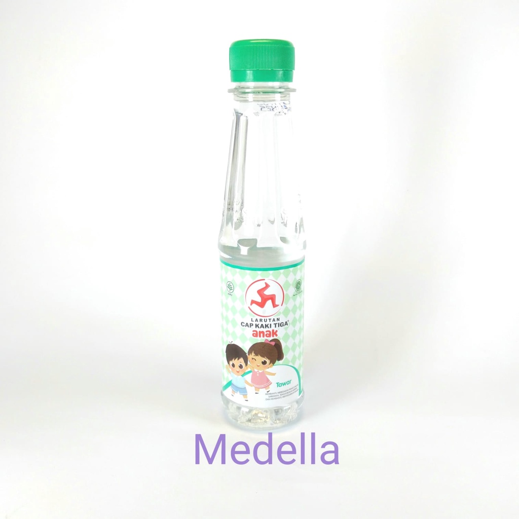 Jual Larutan Cap Kaki Tiga Anak Original Botol/ Bottle isi 200 ml ...