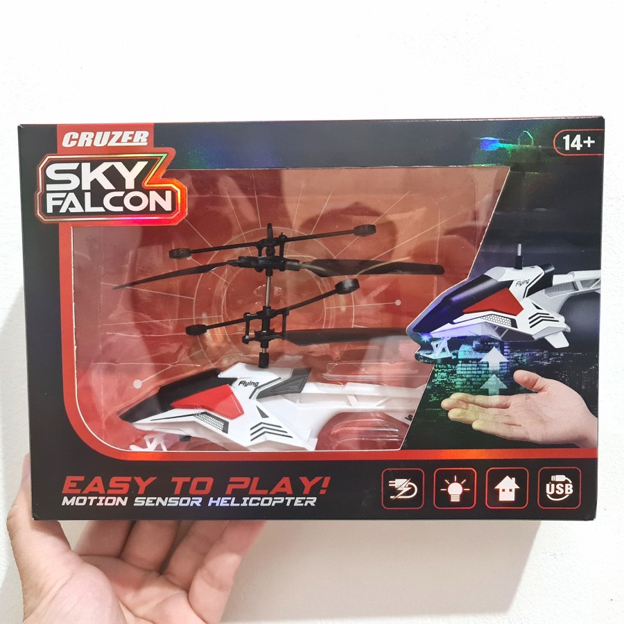 Jual Toys Kingdom Cruzer Sky Falcon Motion Sensor Helicopter Sensor ...