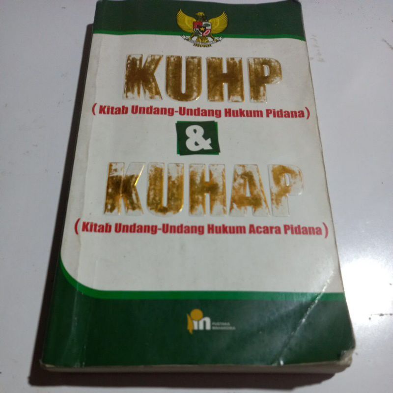 Jual KUHP & KUHAP ( KUU HUKUM PIDANA & KUU HUKUM ACARA PIDANA ...