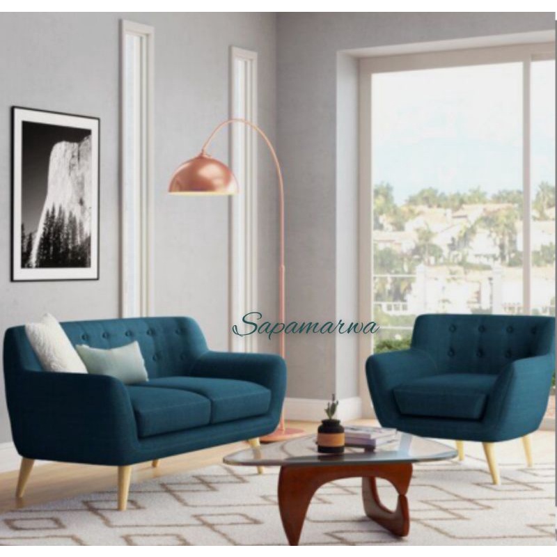 Jual sofa minimalis 1 set(1 seater,2 seater ,meja) | Shopee Indonesia