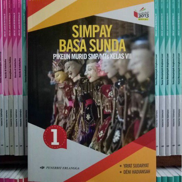 Jual BUKU SIMPAY BASA SUNDA SMP/MTS KELAS 7 REVISI K13N ERLANGGA ...