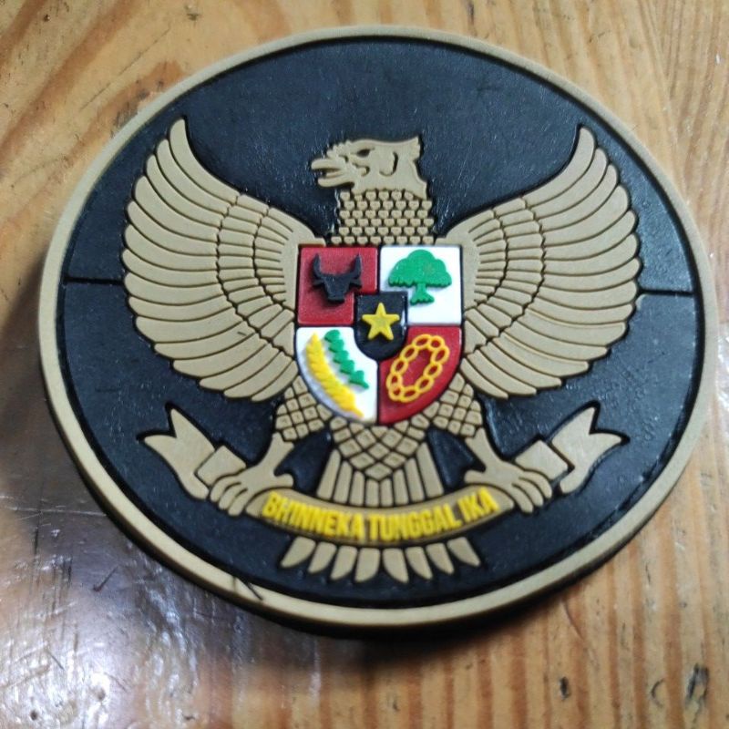 Jual Patch rubber/emblem logo Garuda | Shopee Indonesia