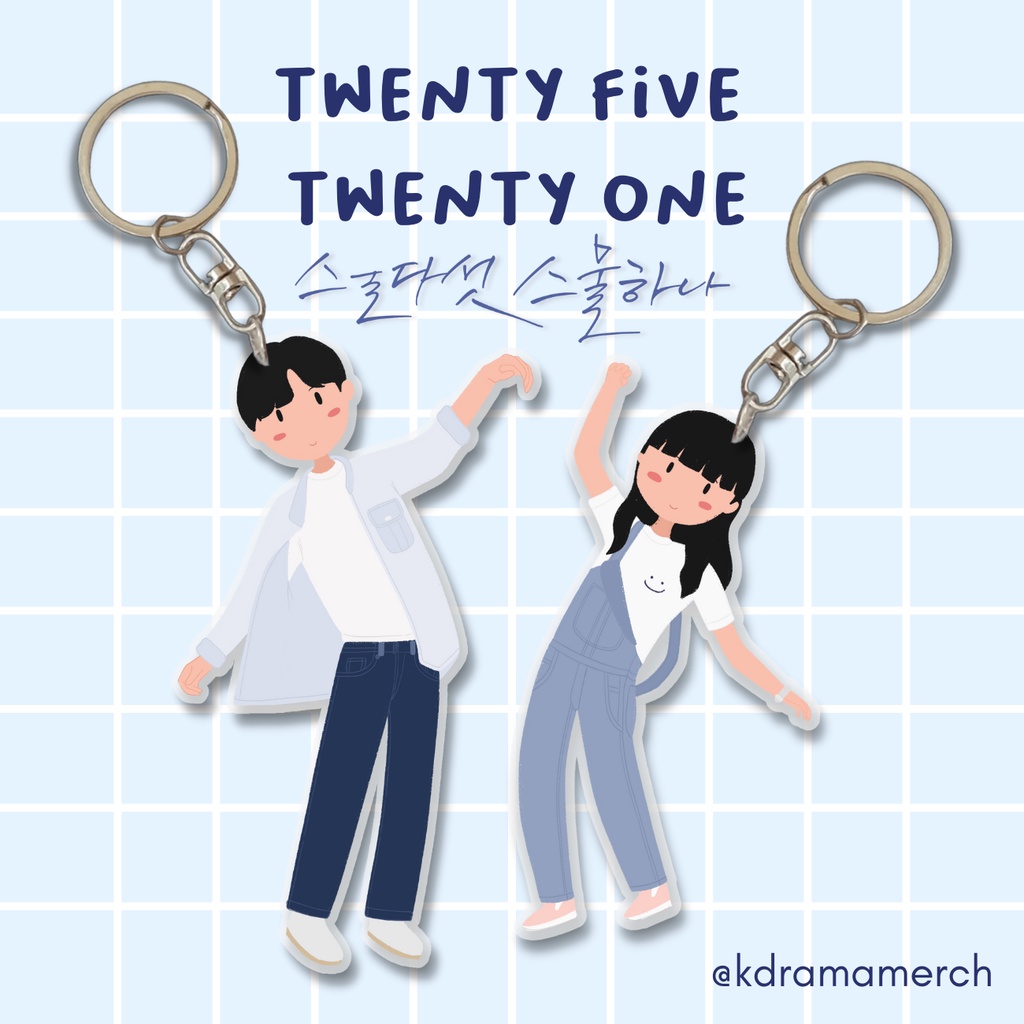 Jual 2521 TWENTY FIVE TWENTY ONE KEYCHAIN DRAMA KOREA / NAM JOO HYUK ...