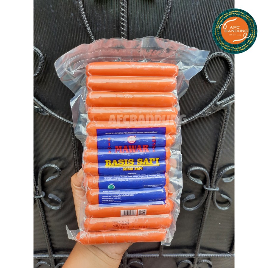 Jual Basis Sapi MERAH MAWAR 500gr Sosis Sapi Mawar Warna Merah 500gr ...