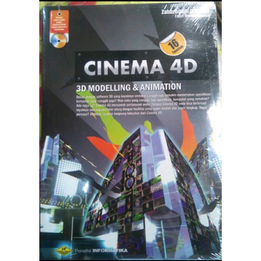 Jual BUKU Cinema 4D 3D Modeling Animation terbatas | Shopee Indonesia