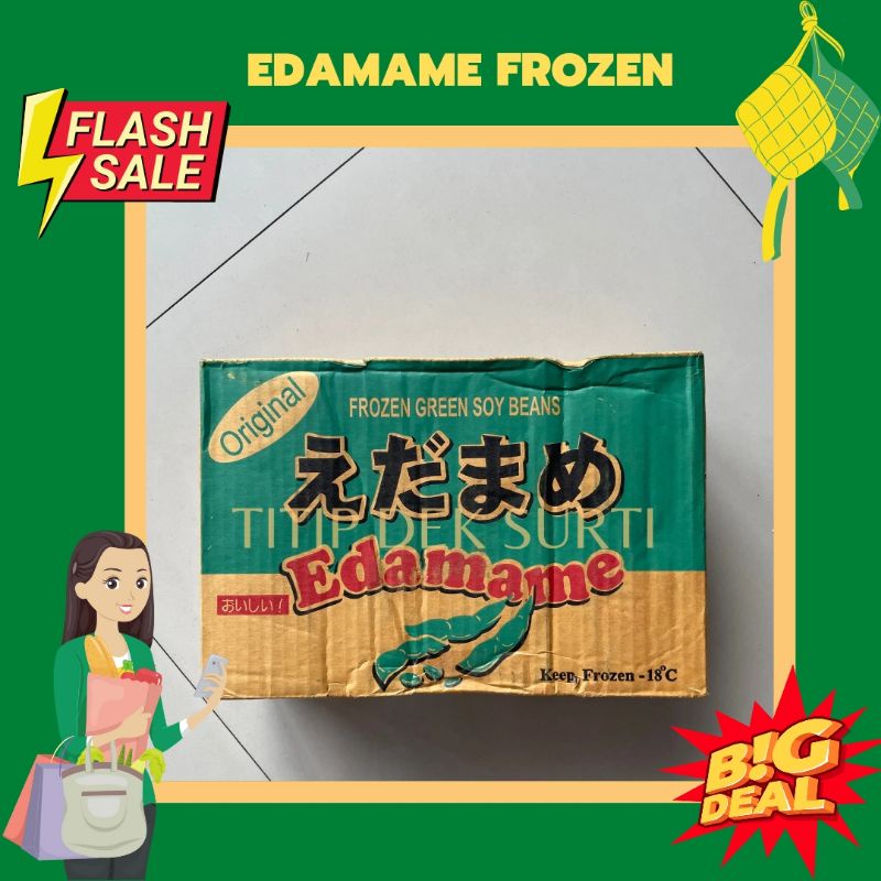 Jual Edamame Frozen Mitra Tani khas Jember 3000gr | Shopee Indonesia