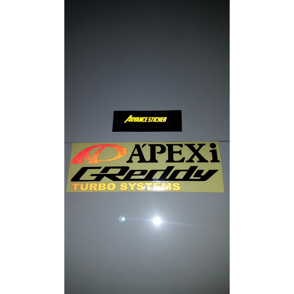 Jual stiker mobil apexi greddy logo | Shopee Indonesia