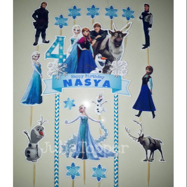 Jual Topper cake tema Frozen | Shopee Indonesia