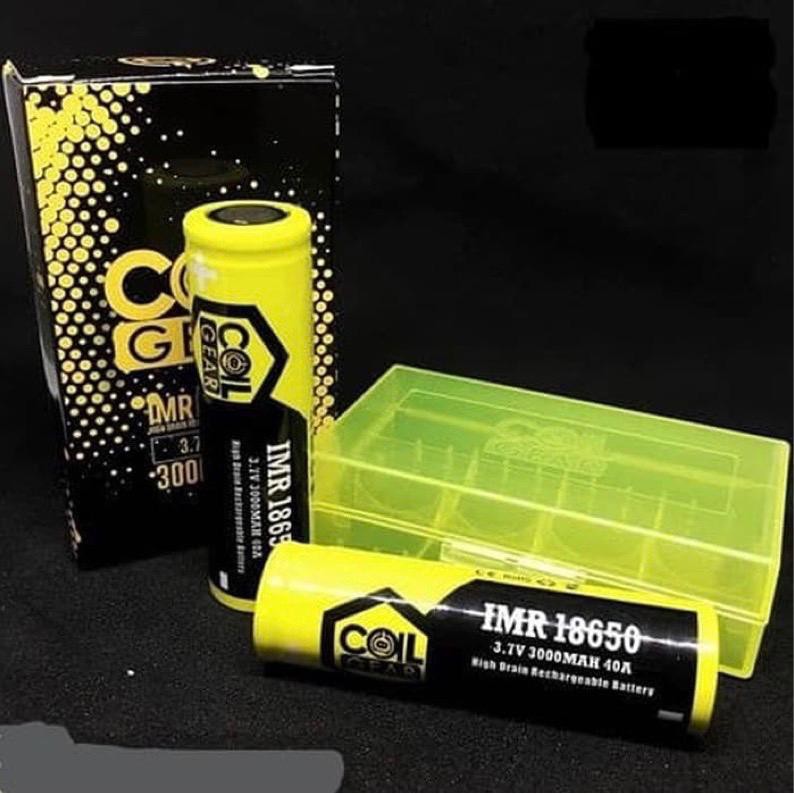 Jual BATERAI 18650 ORIGINAL COIL GEAR ISI 1 PCS / SATUAN | Shopee Indonesia