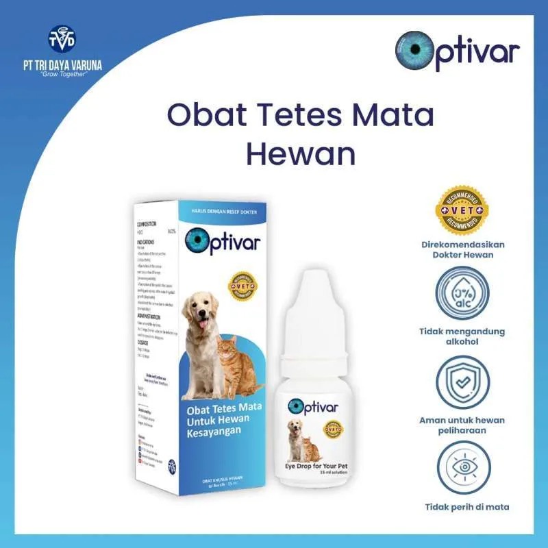 Jual Optivar Obat Tetes Mata Anjing dan Kucing | Shopee Indonesia