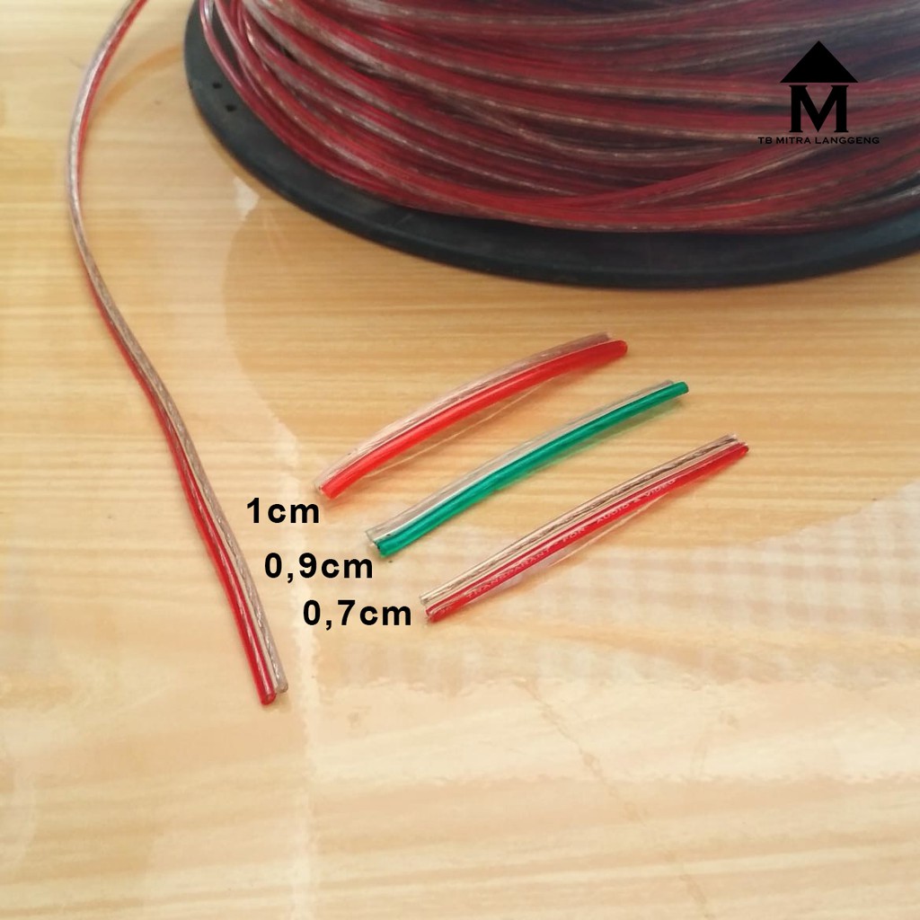 Jual Kabel Listrik Transparan / Kabel Audio Grosir/Eceran Permeter ...