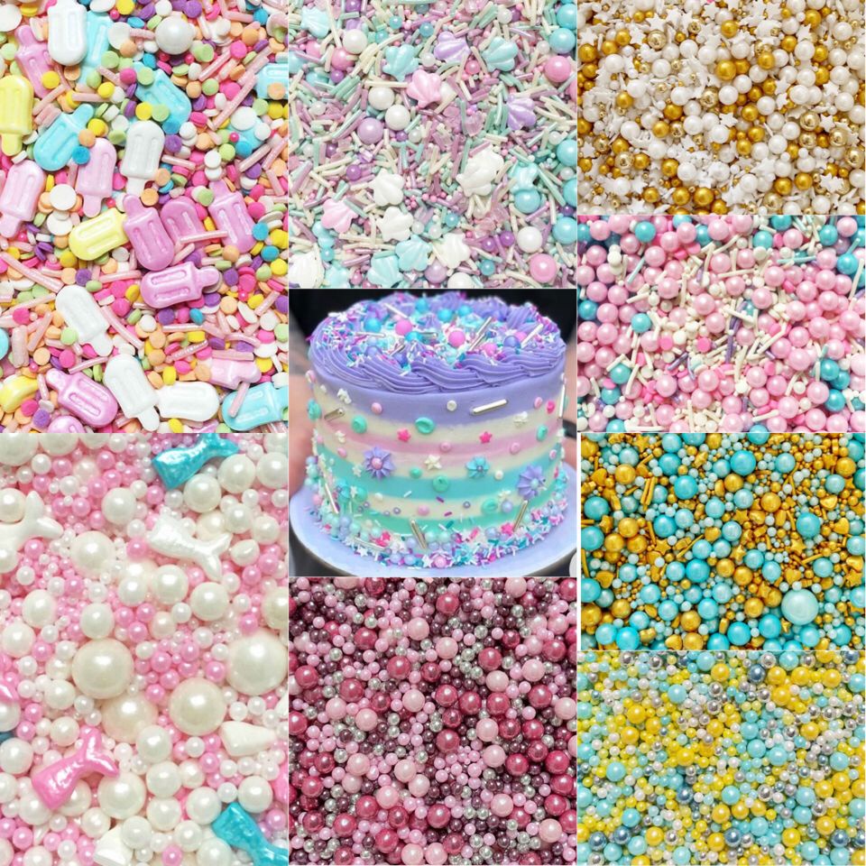 Jual sprinkle edible 15gr mix pastel series | Shopee Indonesia