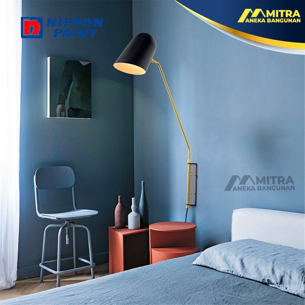 Jual CAT TEMBOK INTERIOR EKSTERIOR NIPPON PAINT BLUE FLIPPERS NP PB ...