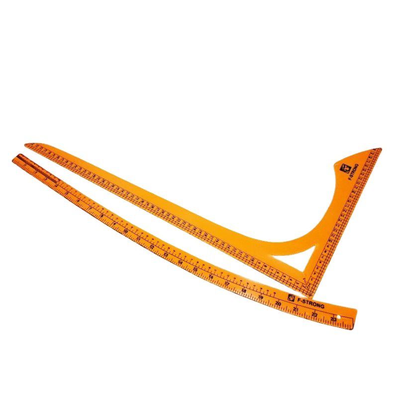 Jual Penggaris Pola 1 Set Siku Dan Lengkung L021 Dan L024 Penggaris ...
