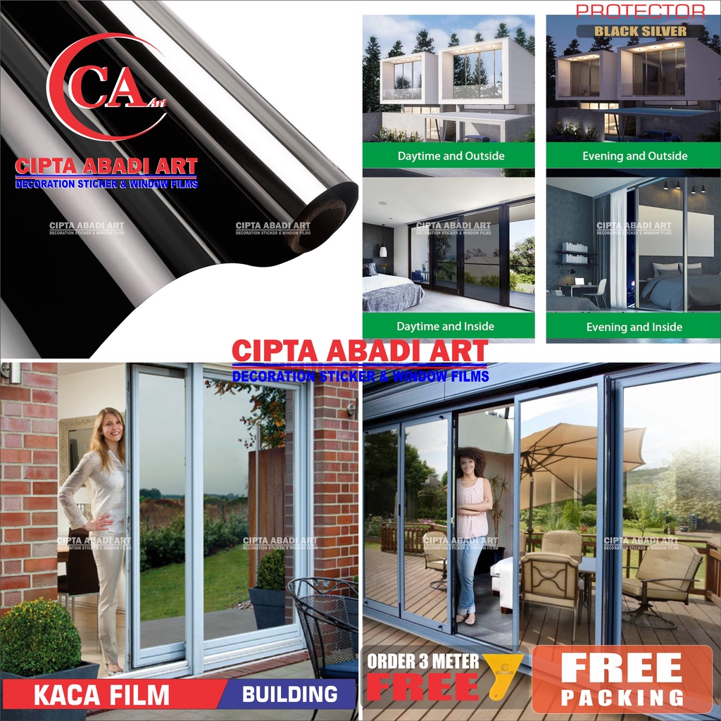 Jual Kaca Film One Way Cermin Kaca Film Jendela Rumah Kaca Film Sparta ...