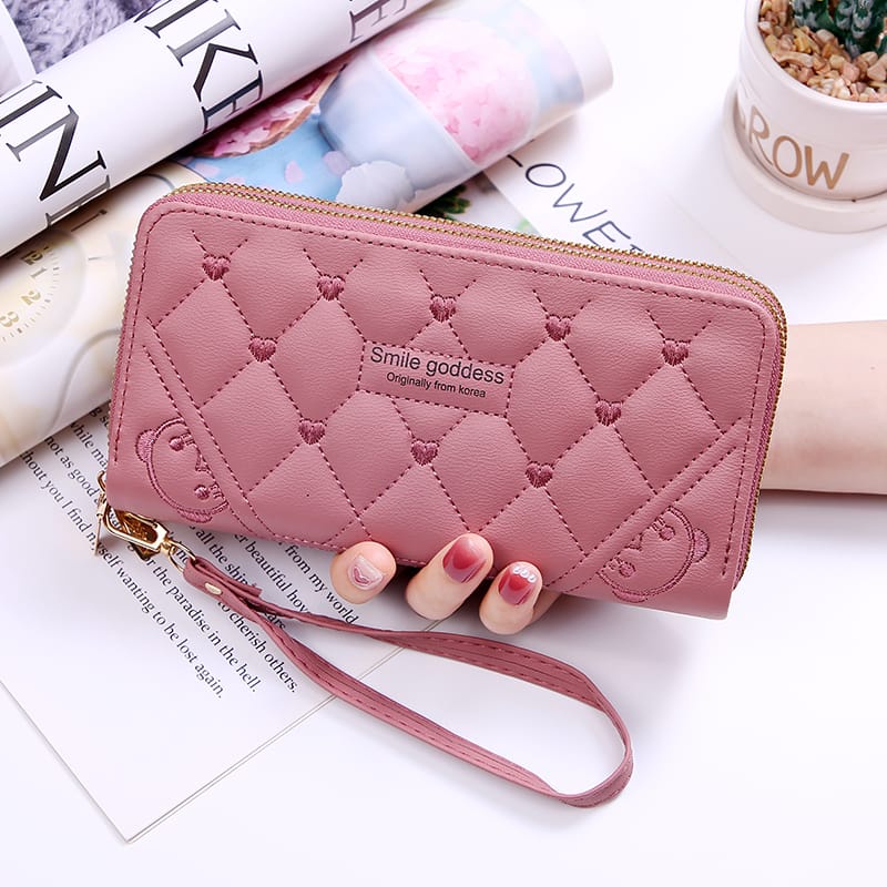 Jual Dompet Panjang Wanita Terbaru Zamzam D307 Import Bahan Halus // Dompet Panjang | Shopee ...