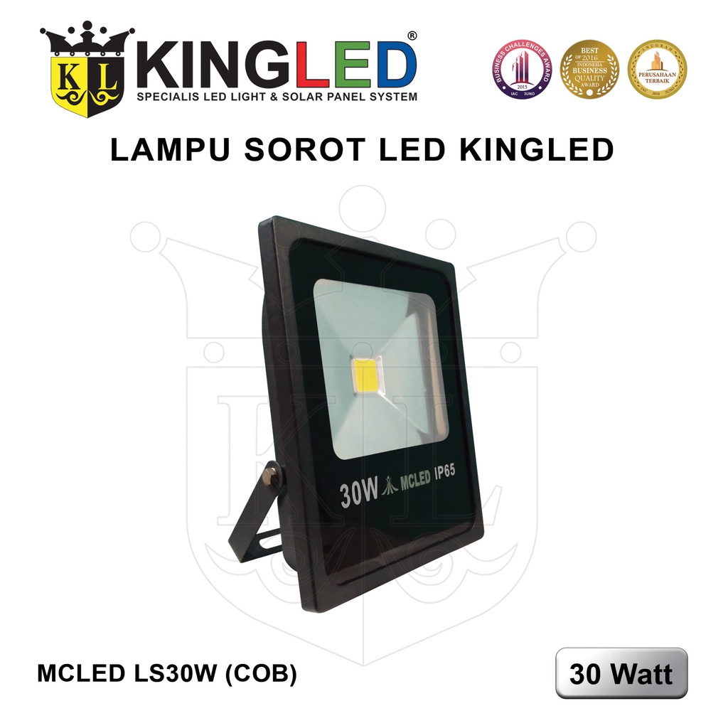 Jual MCLED Lampu Sorot LED COB 30 Watt / LED FloodLight COB 30 Watt | Shopee Indonesia
