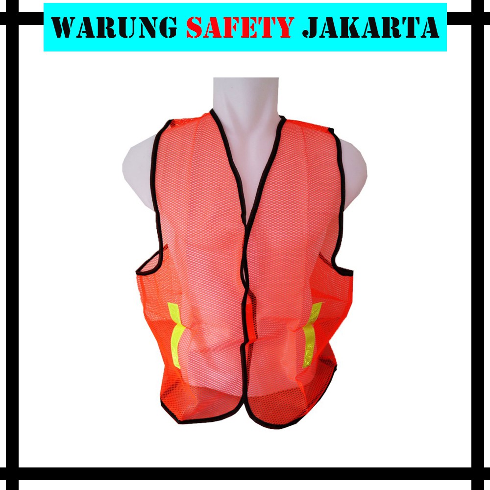 Jual Rompi Proyek /Safety / Jaring Orange ECO Gosave / ROMPI PROYEK ...