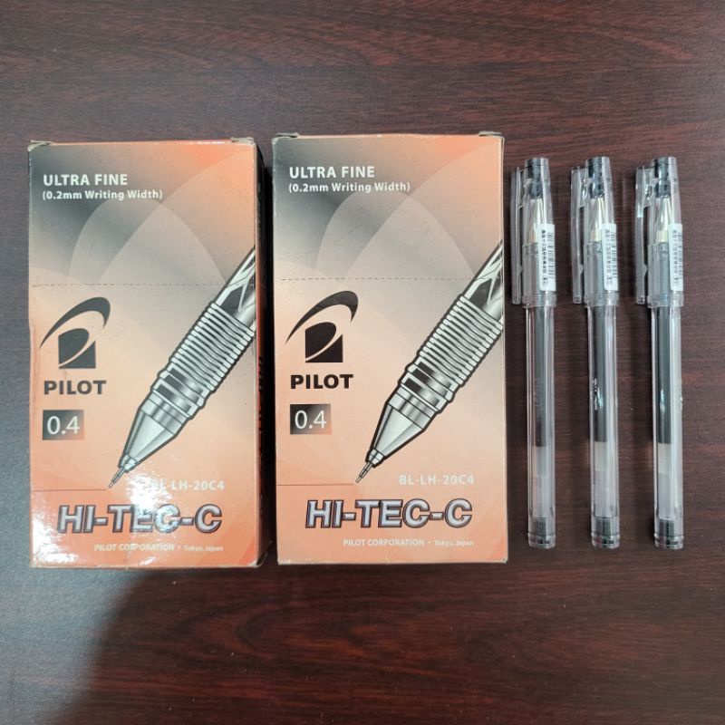 Jual Pen Pilot Hi-Tech - 0.3 Black | Shopee Indonesia