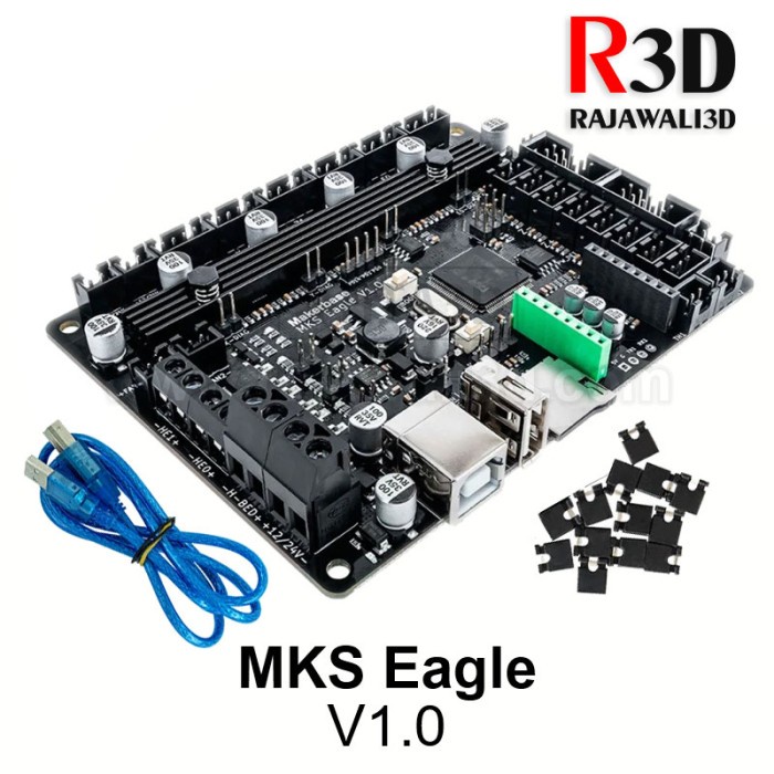 Jual MKS Eagle 32Bit TMC 2209 UART Controller Board MKS Eagle V1.0 USB | Shopee Indonesia