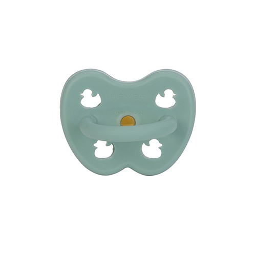 Jual Hevea Natural Rubber Duck Pacifier Orthodontic 3-36m – Pistachio ...