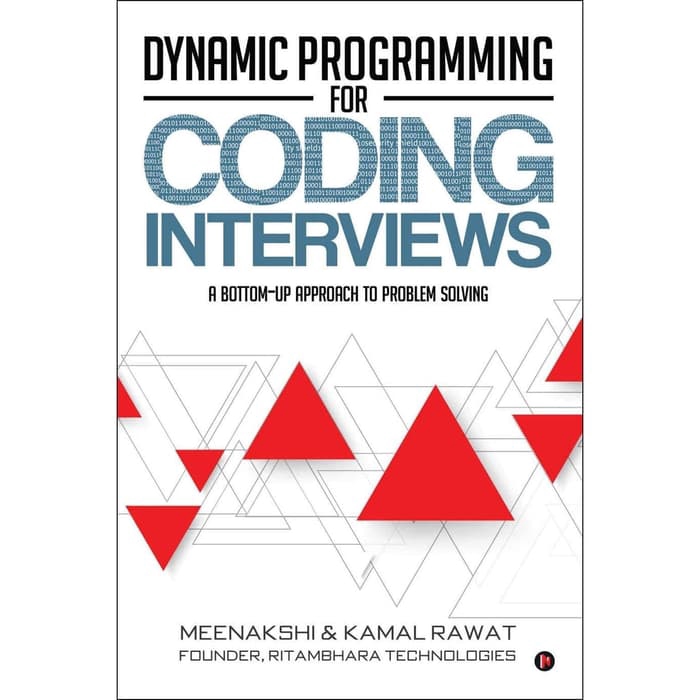 Jual Buku Meenakshi - Dynamic Programming for Coding Interviews | Shopee Indonesia
