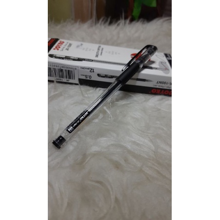 Jual Pulpen Joyko Gel / Pena JK 100 NT 0.5 mm tinta hitam tahan air ...