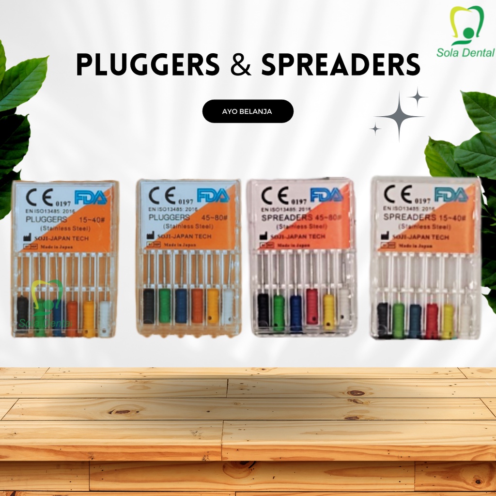 Jual DENTAL SPREADERS & PLUGGERS SOJI | Shopee Indonesia