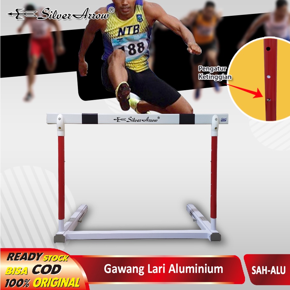 Jual Gawang Lari SILVER ARROW SAH-ALU (Aluminium Alloy) | Shopee Indonesia