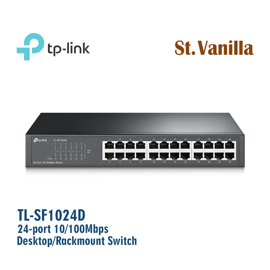 Jual Tp-Link TL-SF1024D 24-Port 10/100Mbps Switch SF1024D | Shopee ...