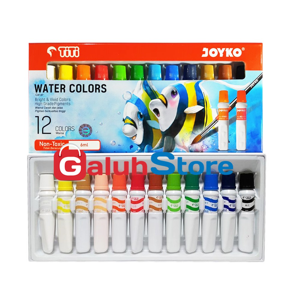 Jual Titi Cat Air 12 Warna | Shopee Indonesia