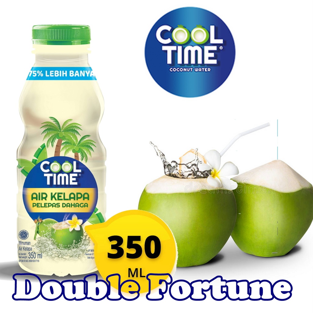 Jual Cool Time Minuman Air Kelapa Siap minum 350 ml / Coconut Water ...