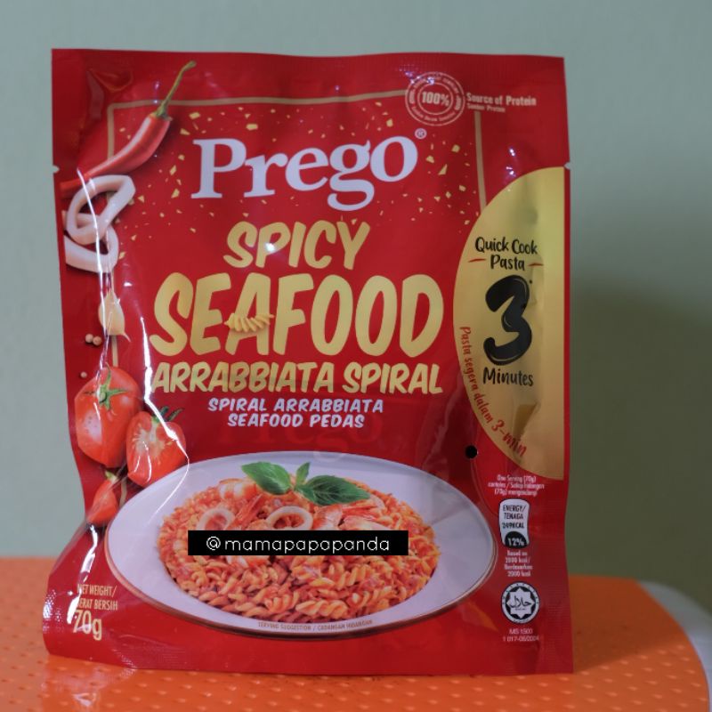 Jual Prego Quick Cook Pasta (Spicy Arabiata, Mac and Cheese, Mushroom ...