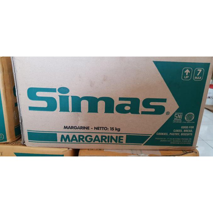 Jual Produk Unggulan] Simas Margarine 15Kg | Shopee Indonesia