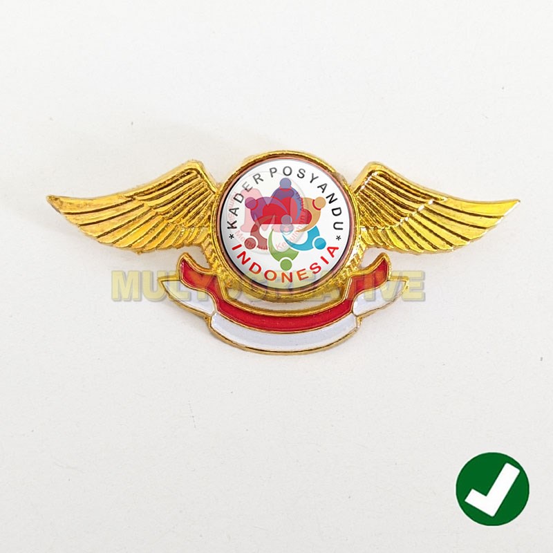 Jual Pin Kader Posyandu Indonesia Bros dan Wing | Shopee Indonesia