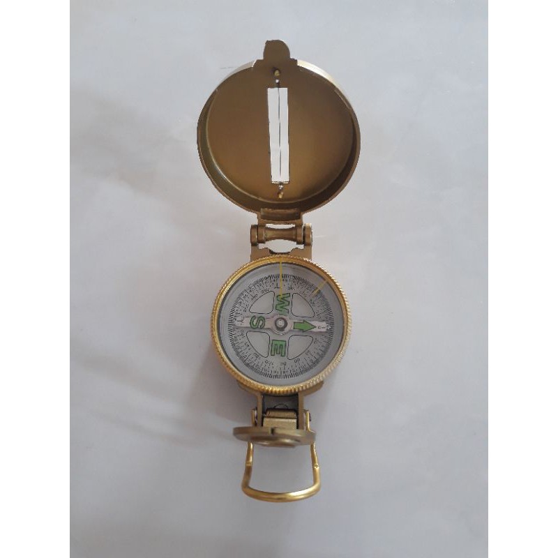 Jual Kompas Lensatik / Lensatic Compass - Penunjuk Arah | Shopee Indonesia