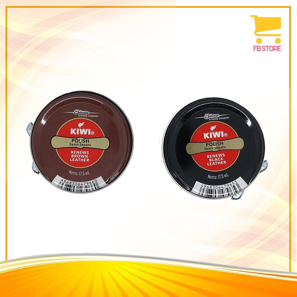 Jual Semir sepatu kiwi padat ORIGINAL 17,5ml | Shopee Indonesia