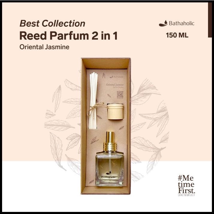 Jual Reed Diffuser Oriental Jasmine 150Ml Bathaholic | Shopee Indonesia