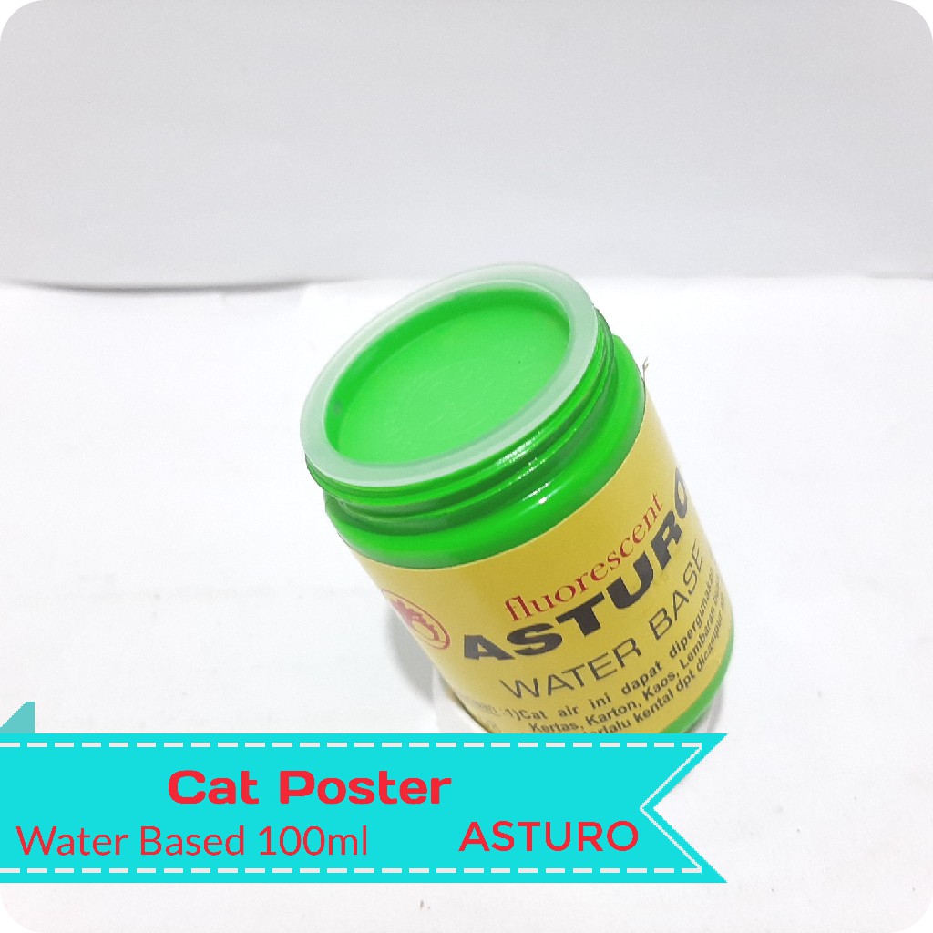 Jual Cat Poster Water Base 100ml ASTURO | Shopee Indonesia