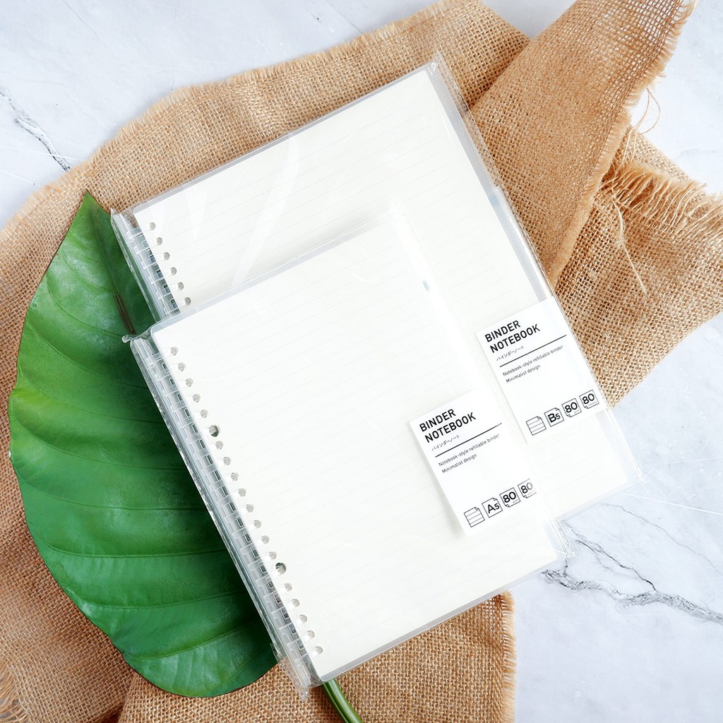 Jual BINDER B5-A5 BINDER TRANSPARAN B5-A5 organizer / free isi 80 ...