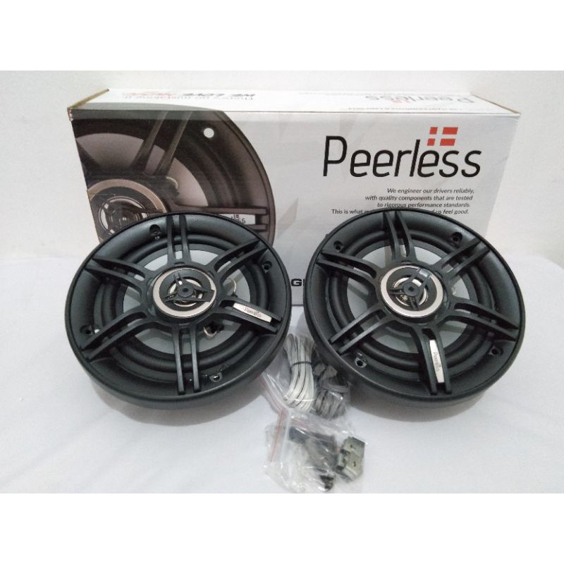 Jual Audio Mobil Speaker Coaxial Peerless By Cello Audio 2 Way P6C ...
