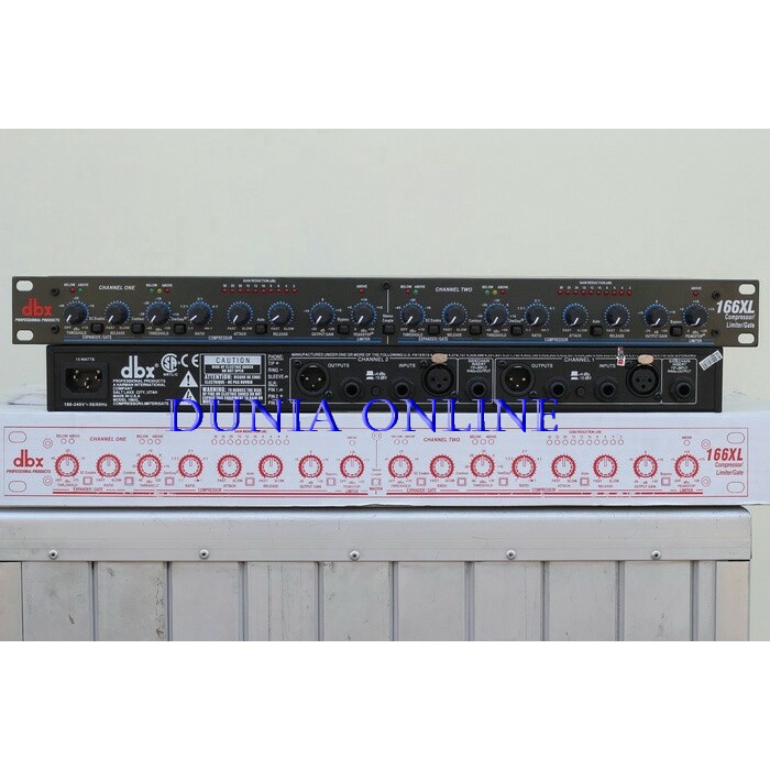 Jual DBX 166XL COMPRESSOR LIMITER ( GRADE A ) | Shopee Indonesia