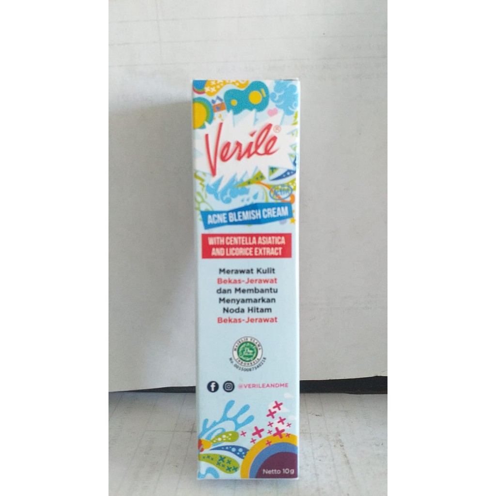 Jual Verile Acne Blesmish Cream 10Gr | Shopee Indonesia