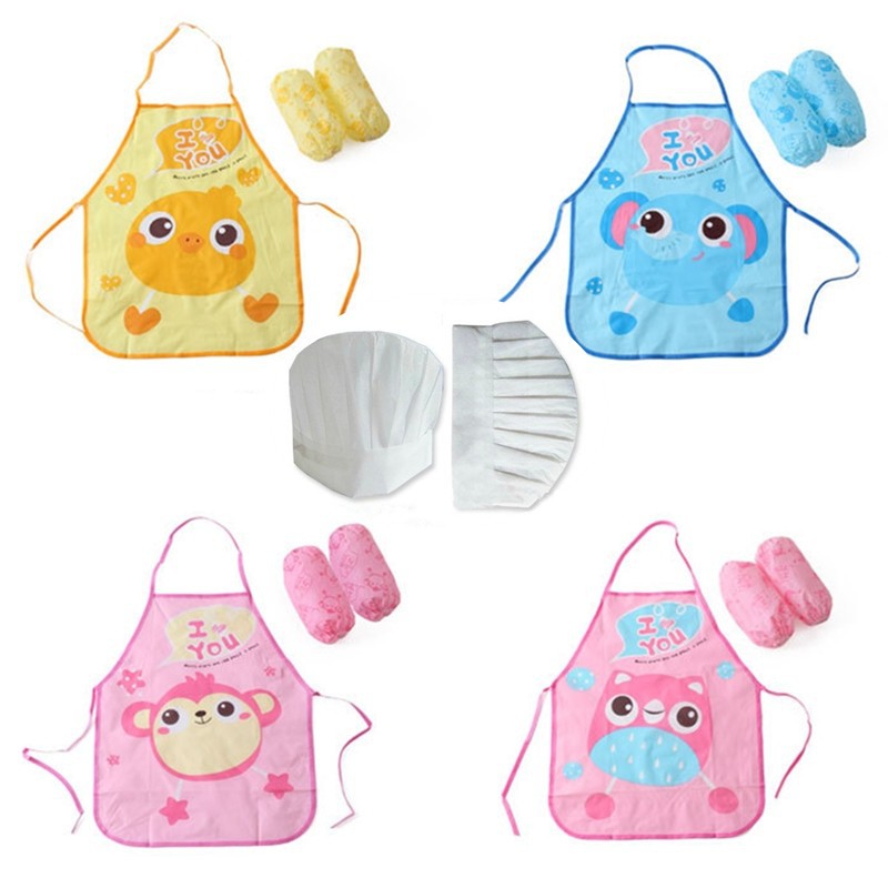 Jual Apron Anak Karakter / Celemek Anak / Apron untuk Melukis /Apron ...