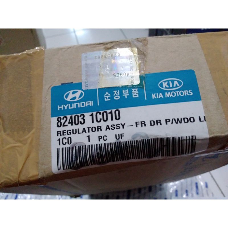 Jual Window regulator depan kiri mobil getz mobis (82403 - 1C010 ...