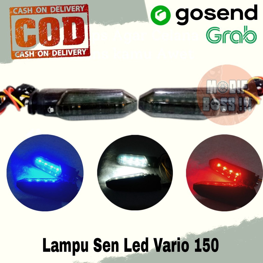 Jual Sein Running 2 Mode Lampu Sen Led Running Model Cb150r Universal ...